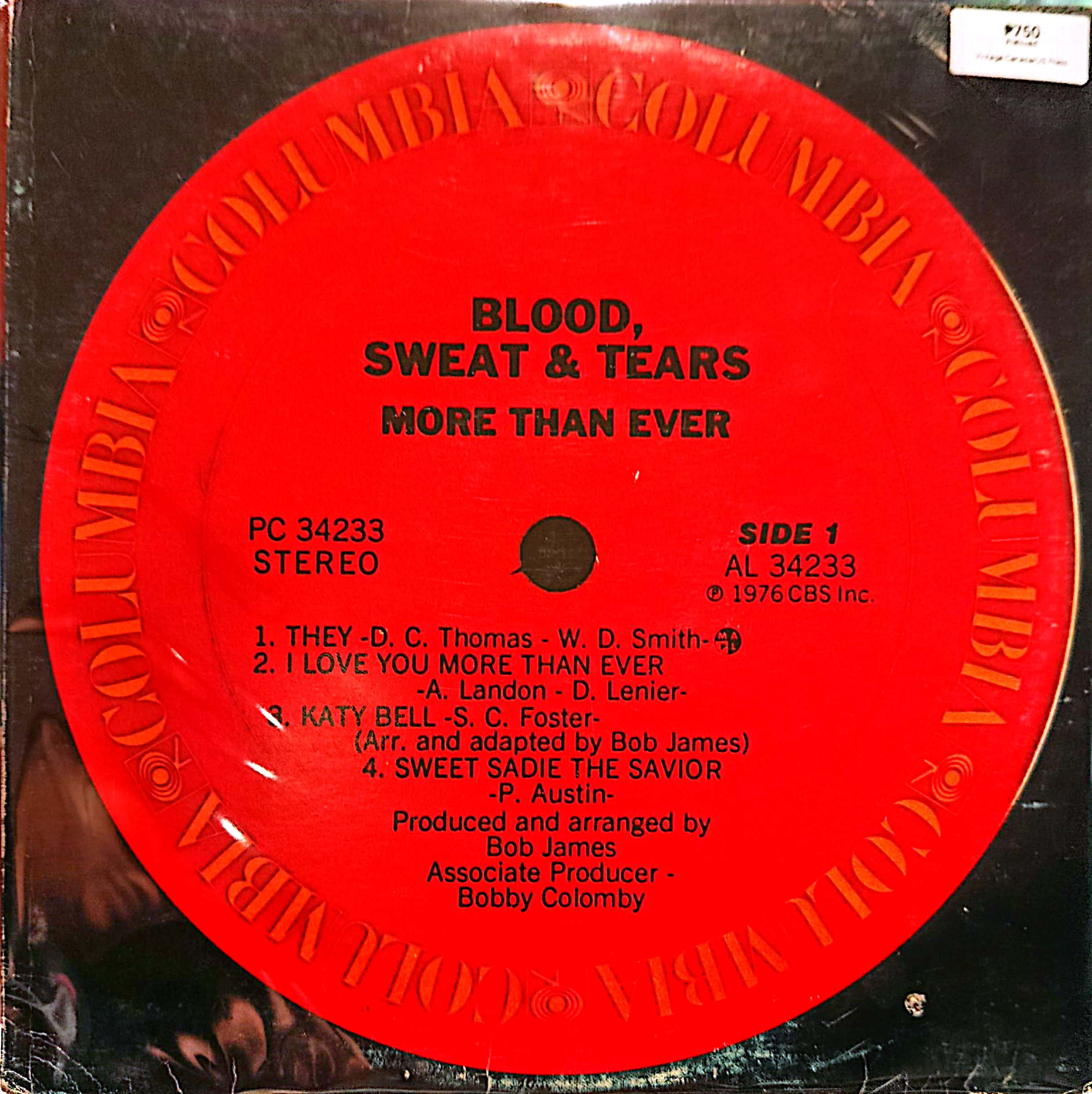 Blood, Sweat and Tears - More Than Ever – SiestaSpins